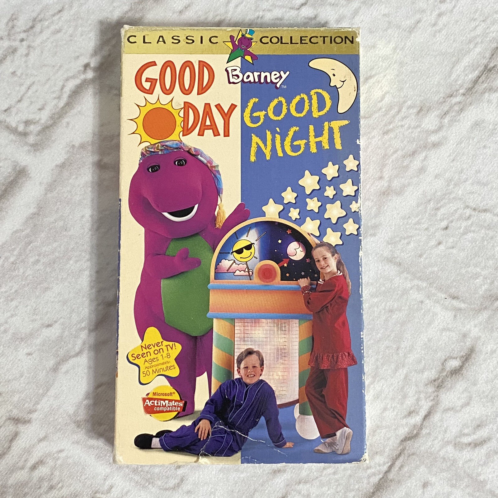 Barney Good Day Good Night VHS Classic | Grelly USA