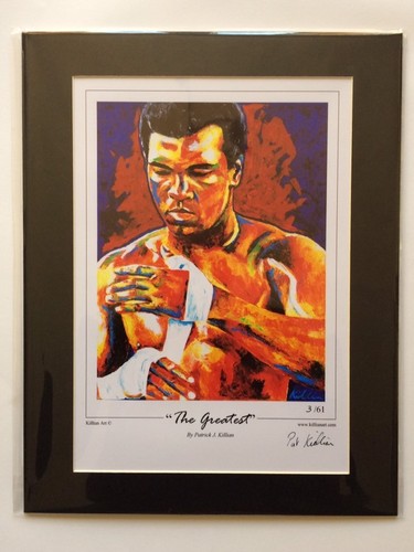 "The Greatest" Limited Edition art Print By Pat Killian | eBay UK