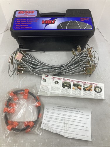 Quality Chain QV339 Volt Cable Tire Chains Snow Traction Passenger ...