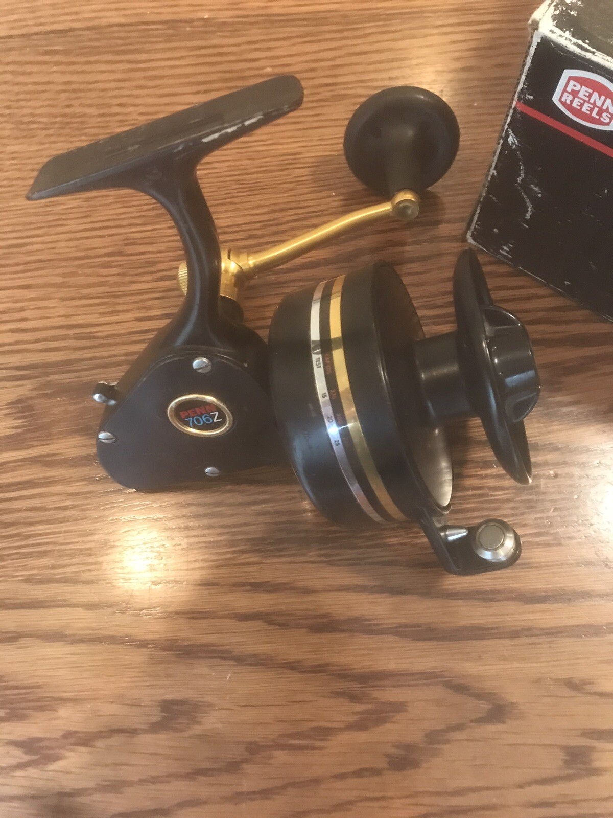 Penn 706 Z Spinfisher Reel !!! Ex !!! Extra Handle Comes With Box ...