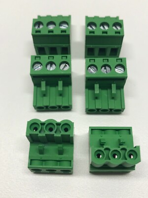 Phoenix Contact Phoenix Connector Speaker Audio 3 Pin 5.08mm Set of 6 ...