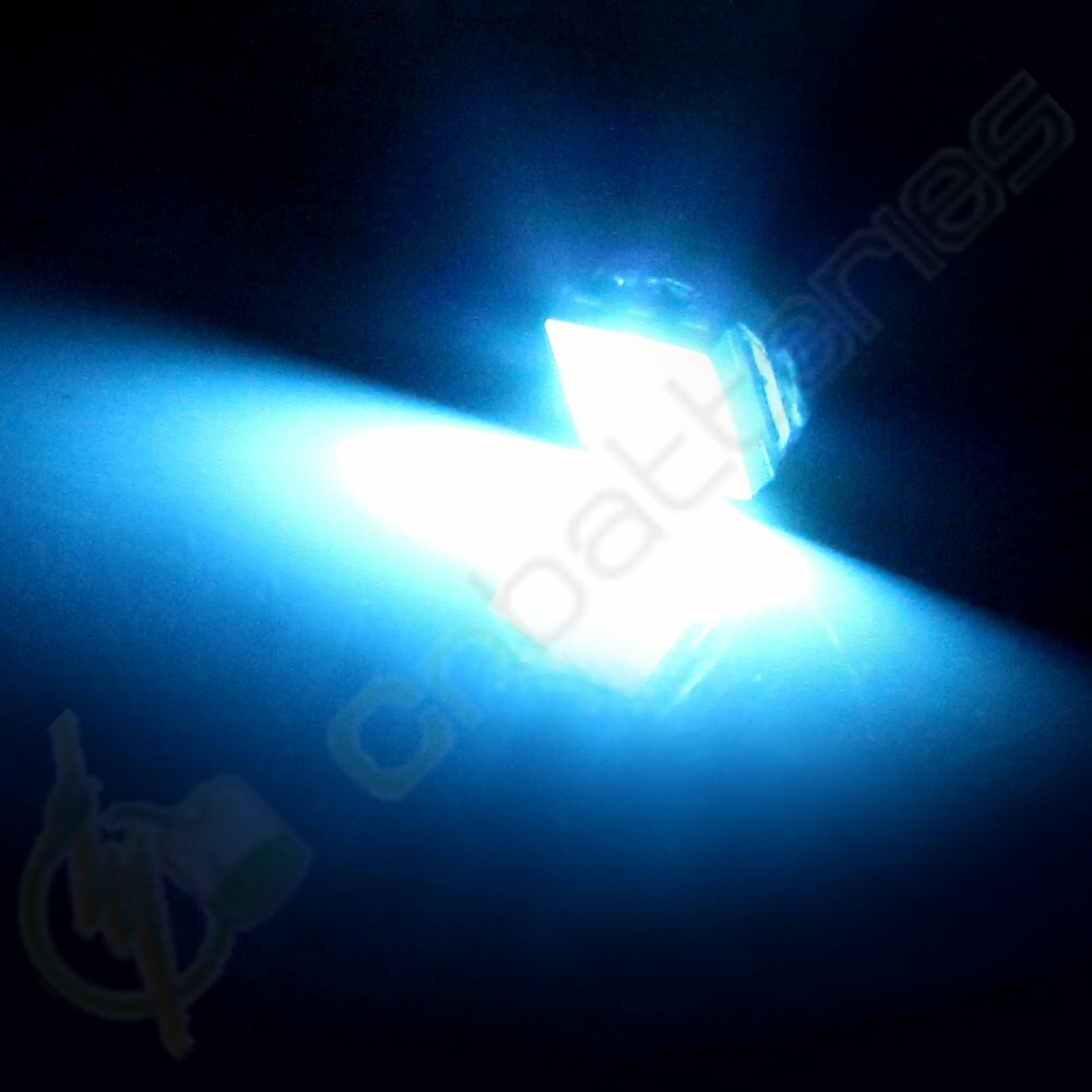 10x T5 Ice Blue 58 70 73 74 Dashboard Gauge 5050 SMD LED Wedge Lamp ...