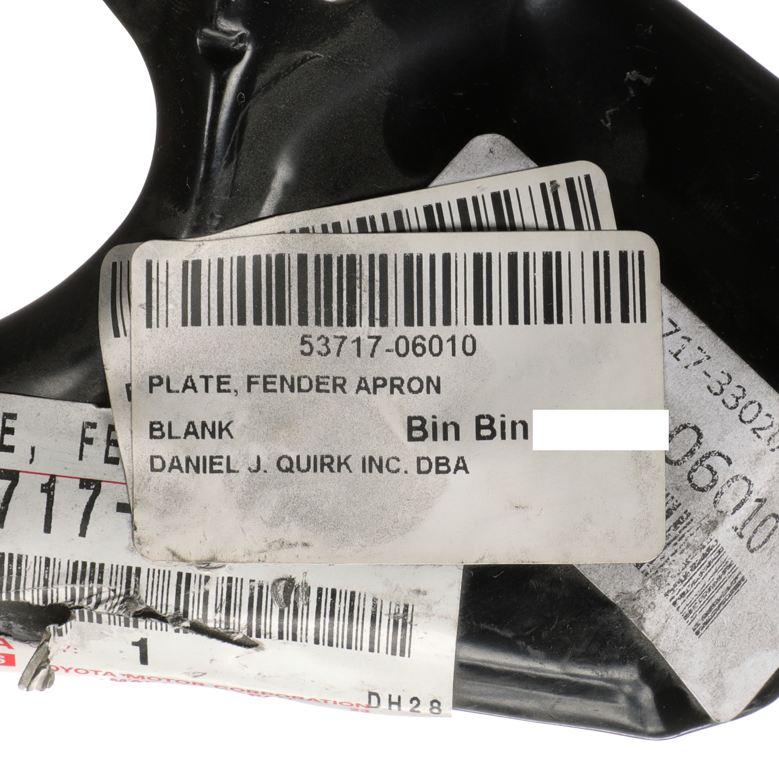 Genuine OEM Fender Closing Plate for TOYOTA 5371706010 for sale online ...