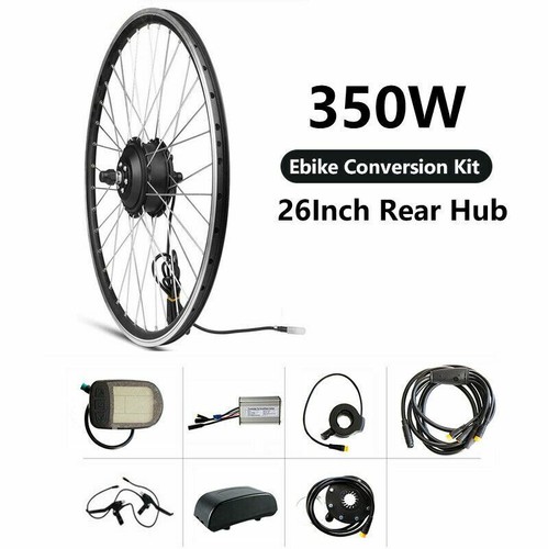 TDR 36V 350W EBIKE CONVERSION KIT ,26INCH REAR HUB MOTOR ,PAS ,THROTTLE ...