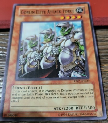 YUGIOH GOBLIN ELITE ATTACK FORCE CRV SUPER LIGHT PLAYED | eBay