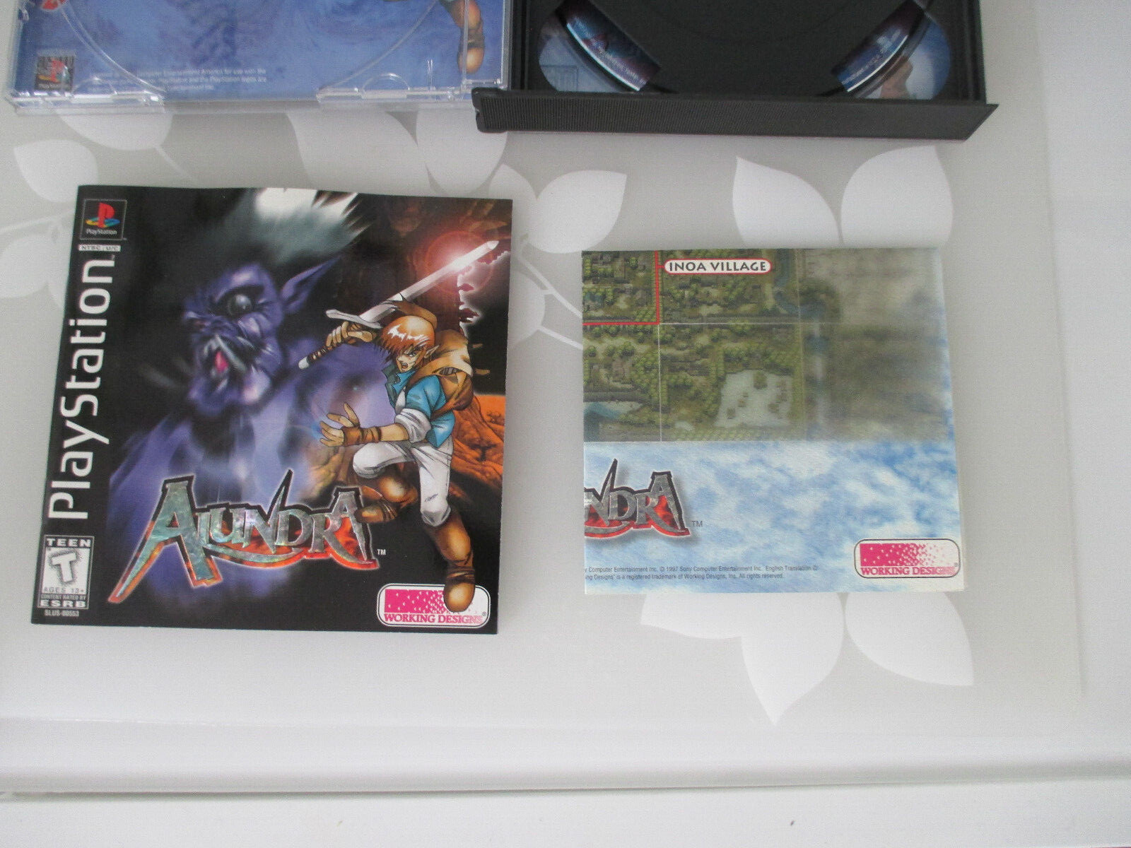 Alundra (Working Designs, PS1, PlayStation 1): Complete with Map - All ...