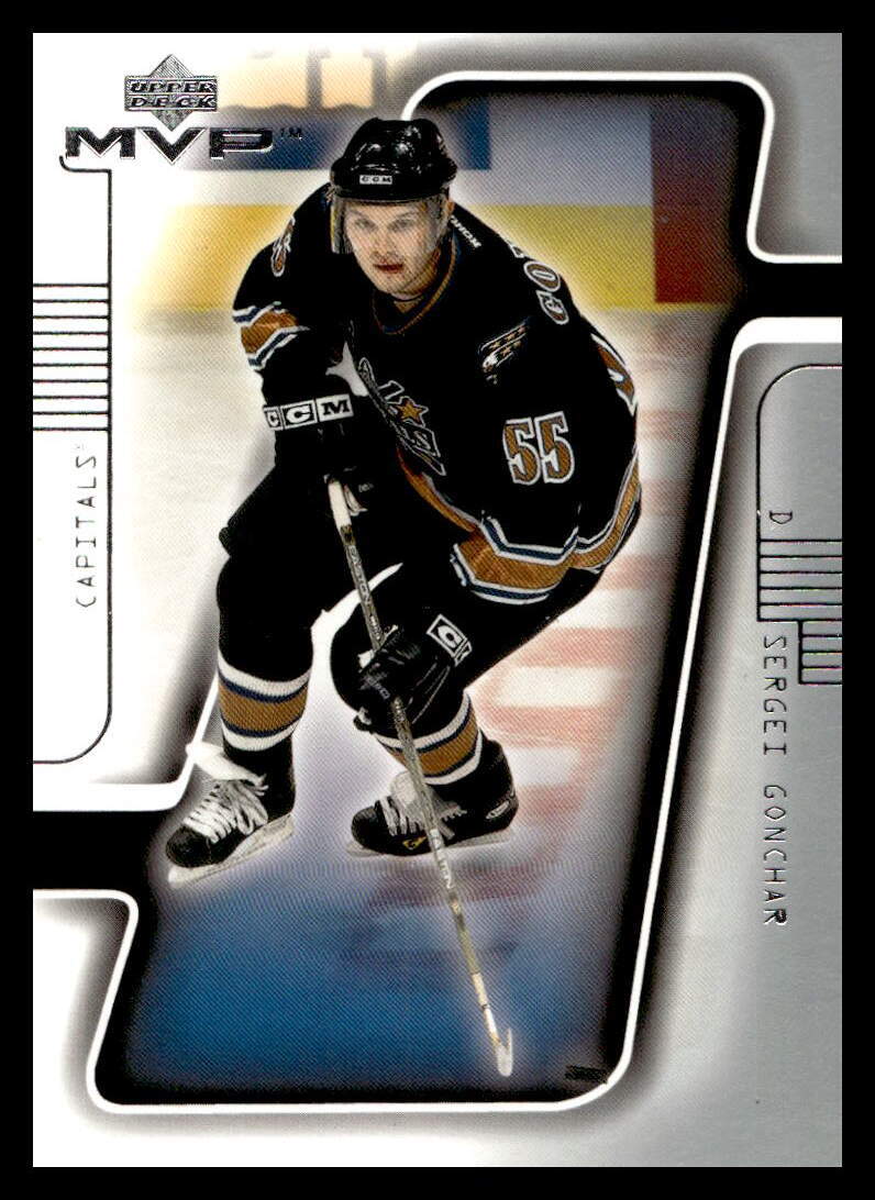 2001 Upper Deck MVP #185 Sergei Gonchar Washington Capitals | eBay