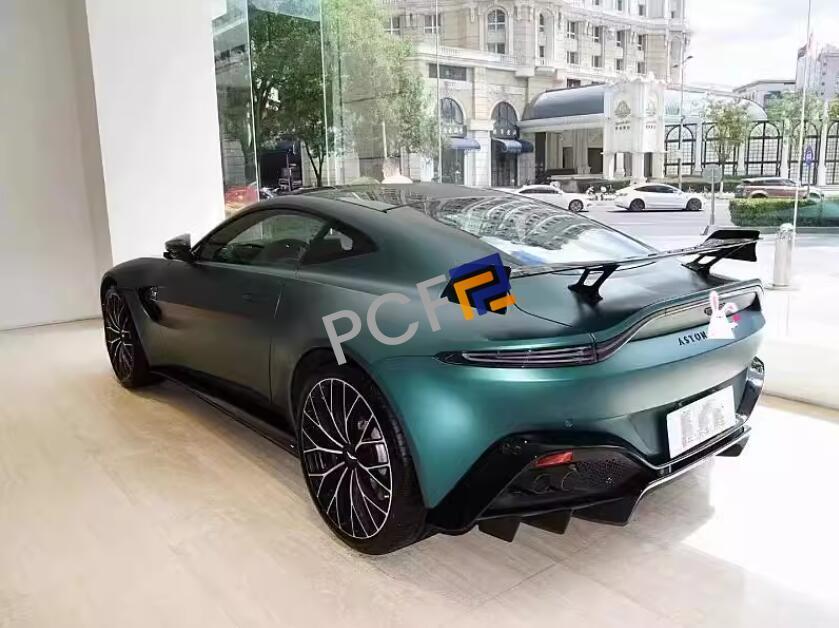 Real Carbon GT style Rear Trunk Spoiler Wing For Aston Martin Vantage ...