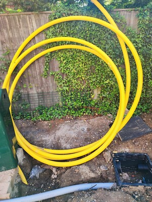 PE Plastic Yellow Gas Pipe 63mm/25metres | eBay UK