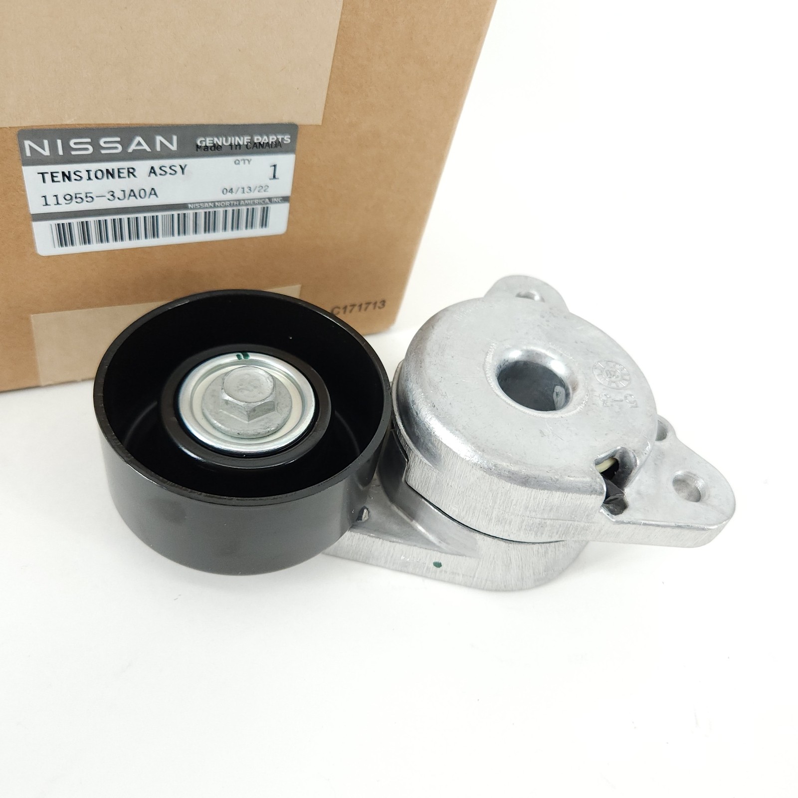 Genuine OEM Nissan Infiniti 11955-3JA0A Serpentine Drive Belt Tensioner ...