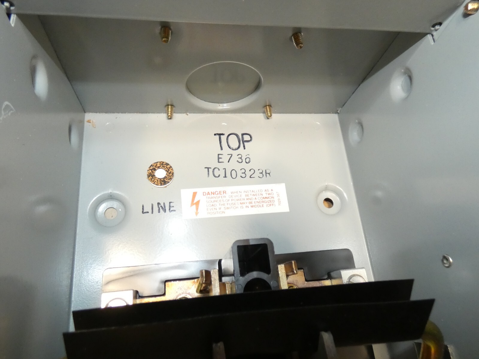 GE Emergency Power Transfer Switch 100-Amp 240-Volt Non-Fused TC10323R ...