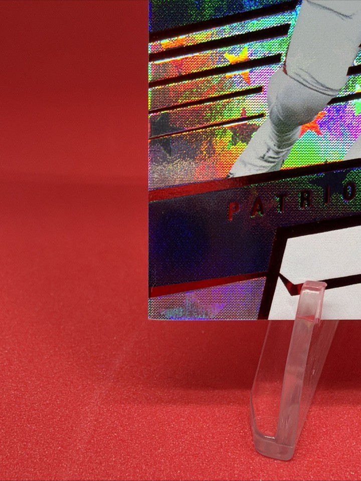 2025 Drake Maye NE Patriots QB Red Astro Stars Panini Revolution Card ...