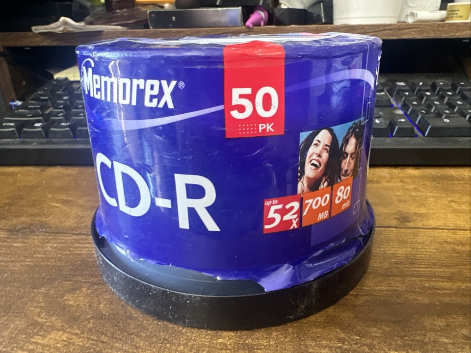 Memorex CD-R | 52x | 700MB | 80-Minute | 50 Pack | New | eBay