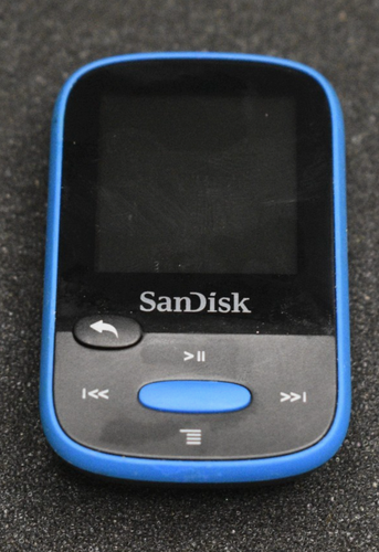 SanDisk Sansa Clip Sport (8GB) Digital Media MP3 Player Blue/Black ...