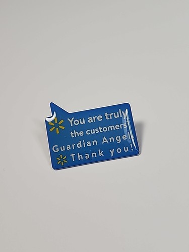 Wal-Mart Lapel Pin You Are Truly The Customers' Guardian Angel | eBay
