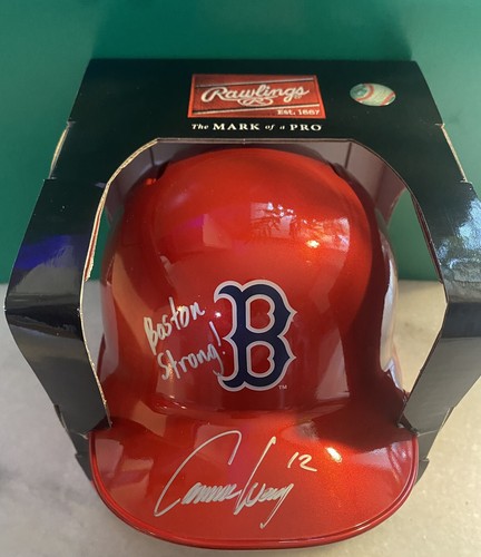Connor Wong Signed Red Sox Mini Helmet With JSA COA! | eBay