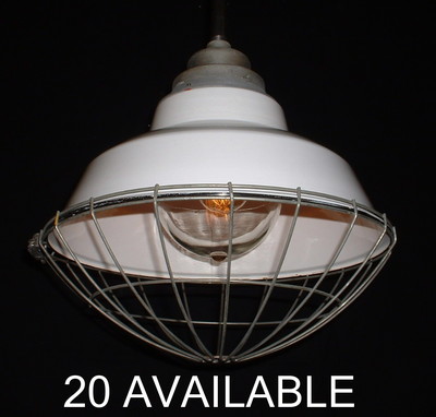 ONE Pyle National 16" White Explosion Proof Porcelain Light Industrial ...