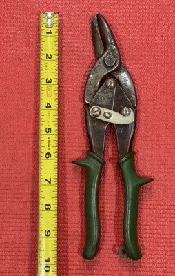 Blue-Point DAR 10B 10" Green Right Cutting Metal Shears Tin Aviation ...