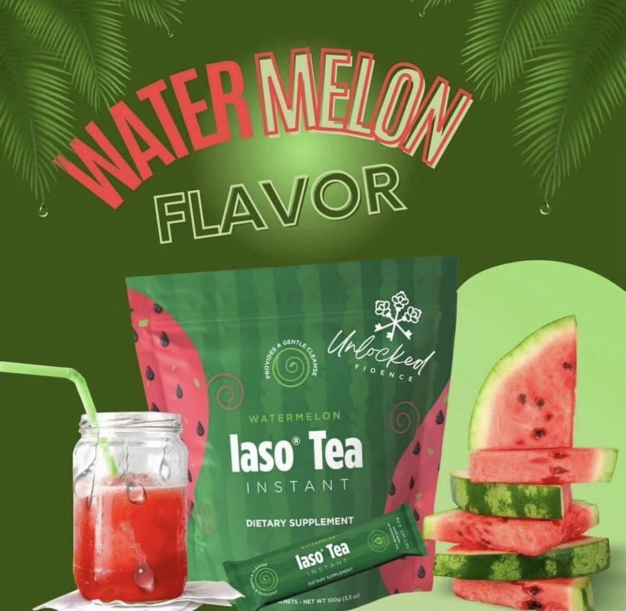 1 Bag- 25 Sachets Iaso Instant Watermelon Tea | eBay