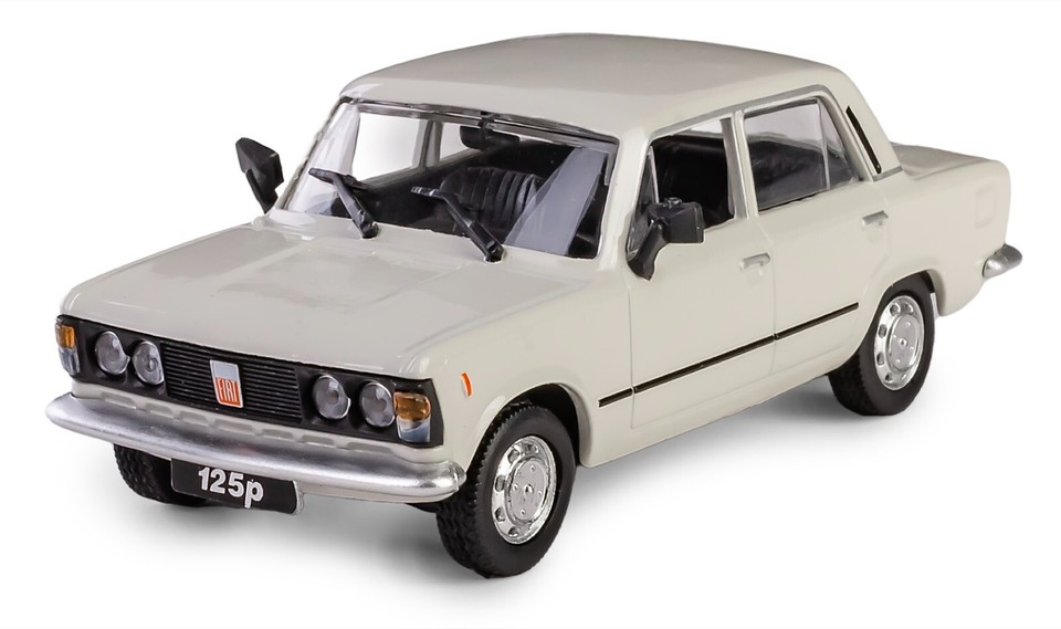 Fiat 125p Polish/Italian Vintage Car Model Diecast Many Colours 1:43 ...