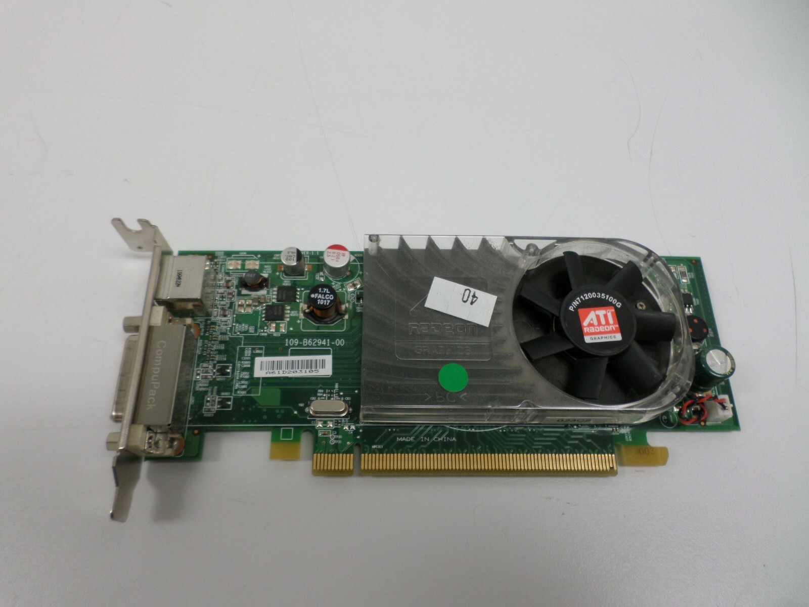 AMD ATI Radeon HD 3450 PCIe x16 Graphics Video Card B629 with Dual ...