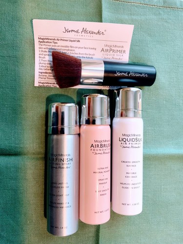 Jerome Alexander MagicMinerals AirBrush Foundation 4pc Set By Jerome ...
