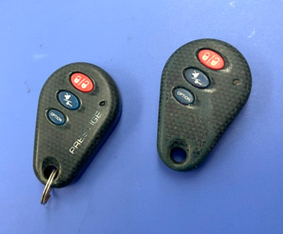 2x PRESTIGE 3-BUTTON REMOTE TRANSMITTER FOB APS99BT3BCF4 ELVAT1C ...