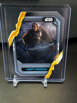 2023 Topps Star Wars MOFF GIDEON #LS-17 Lightsaber Stylings Die Cut ...