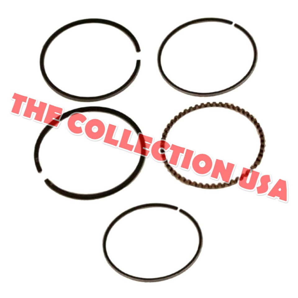 97CC 2.8HP PISTON RING SET (52MM) FOR BAJA DOODLE BUG MINIBIKE, MOTOVOX ...