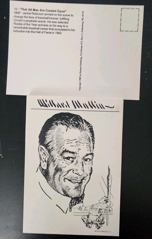 Vintage 1988 Set Of Postcards Feat. The Works Of Artist Willard Mullin ...
