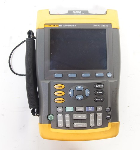 Fluke 199 200MHz 2.5 GS/s Digital Oscilloscope Scopemeter Multimeter AS ...