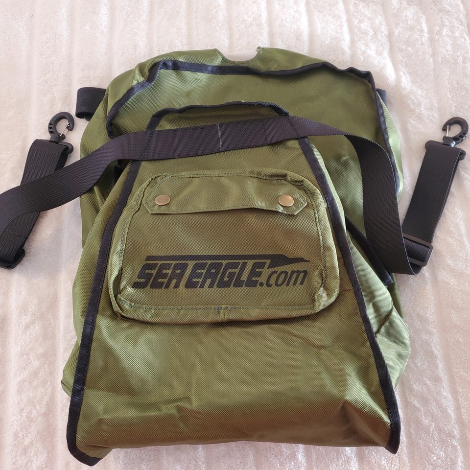 Sea Eagle Deluxe Inflatable Kayak Seat Green READ | eBay