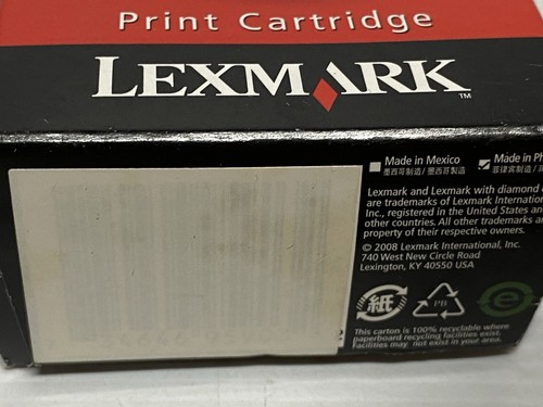 Genuine Lexmark NO 1 Ink Cartridge Box X2310 X2320 X2470 X3450 X2350 ...