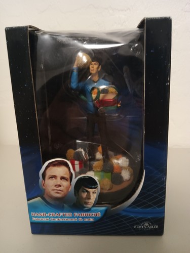Star Trek Kurt Adler Spock And Tribbles 2008 Fabriche Figurine | eBay
