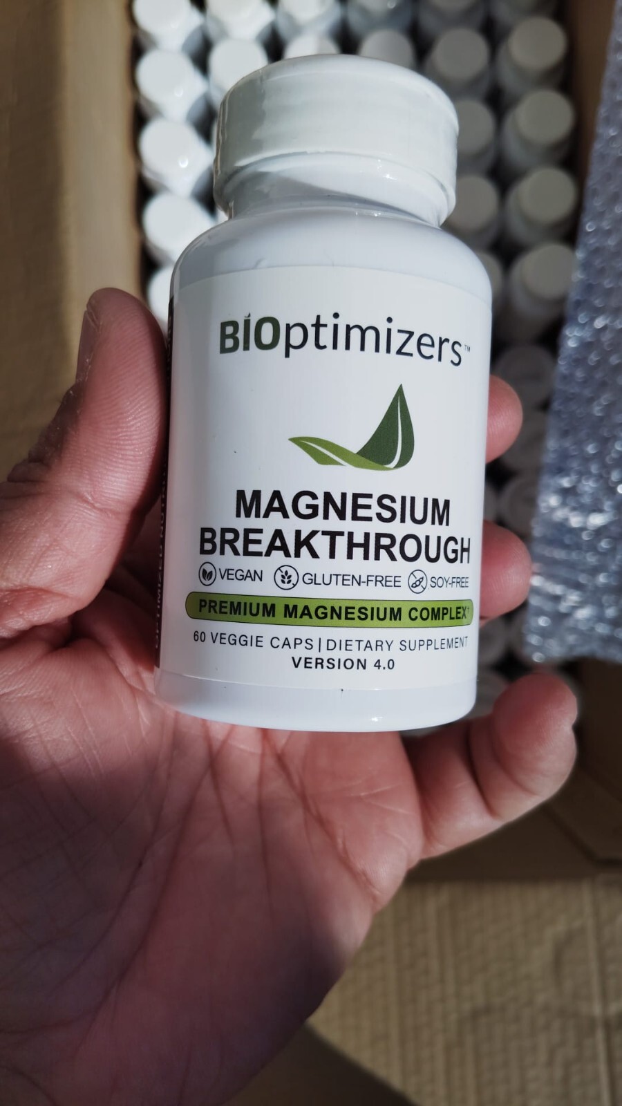 BiOptimizers Magnesium Breakthrough Supplement Version 4.0, 60 capsules ...