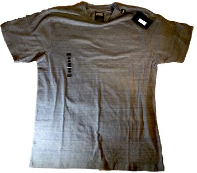 CSG Blue/Gray Mens Short Sleeve Shirt, L, Cotton, New, 24011701 | eBay