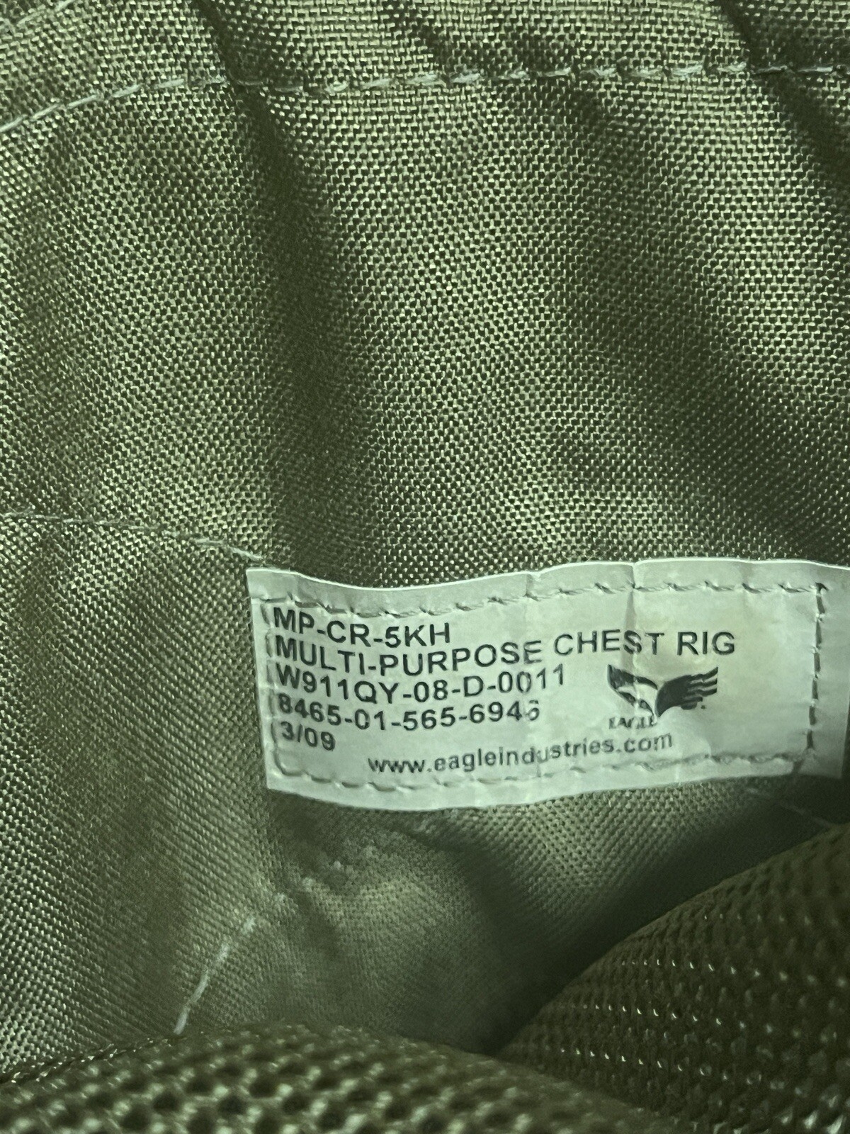 Eagle MPCR Multi Purpose Chest Rig Khaki LBT-1961 Style CAG DEVGRU ...