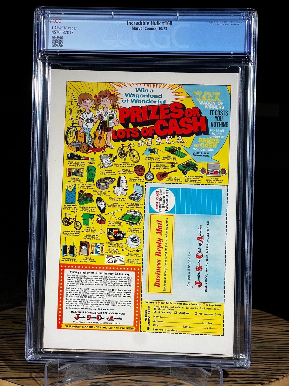 INCREDIBLE HULK #168 CGC 9.4 1973 Key Issue 1st Appearance of Harpy | eBay