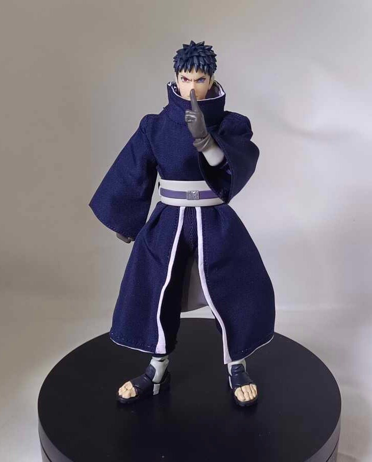 PB-OBT-SET: 1/12 Fabric outfit for Bandai S.H. Figuarts Obito Uchiha ...