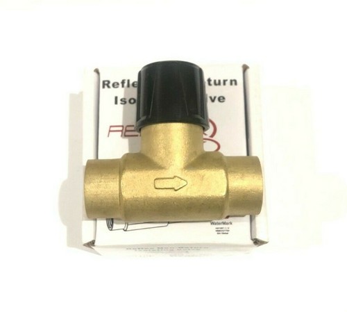 Reflex RNRI15F Non Return Isolation Duo Ball Valve 15mm 1/2" Female ...
