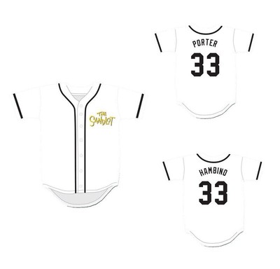 Movie The Sandlot Hamilton 'Ham' Porter 33 Baseball Jersey Sewn Custom ...