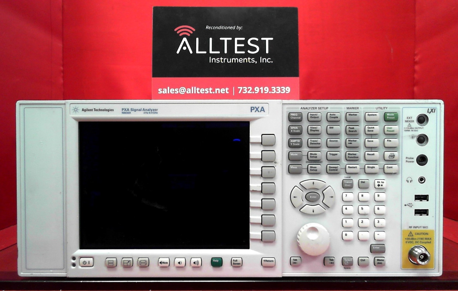 Agilent/Keysight N9030A PXA Signal Analyzer, Frequency range, 3 Hz to 8 ...