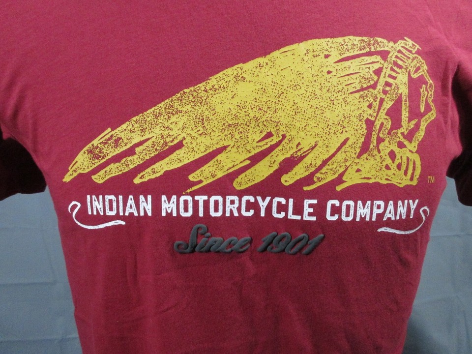 INDIAN MOTORCYCLE MENS HEADRESS LOGO SS TEE 2869685** | eBay