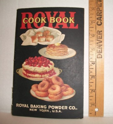 VINTAGE ROYAL BAKING POWDER RECIPES 1925 COOKBOOK BOOKLET | eBay