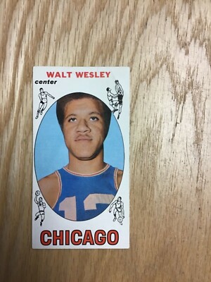 1969-70 Topps Basketball Walt Wesley Chicago Card #22 | eBay