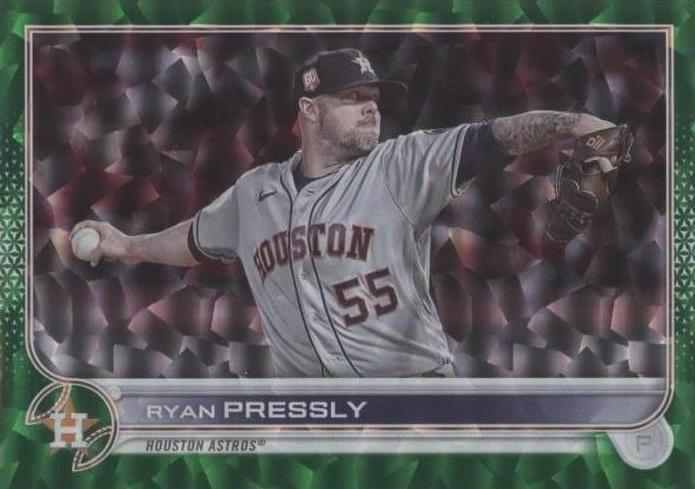 2022 Topps Update Series - Ryan Pressly #US264 Green Foil /499 for sale ...