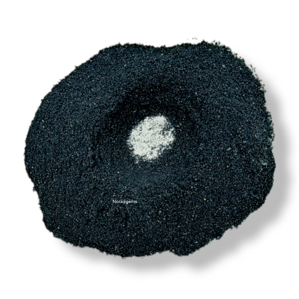 Crushed Black Tourmaline Gemstone Powder For Stone Inlay Woodworking ...