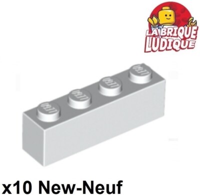 LEGO 10x Lego Brick 1x4 4x1 Weiß/White 3010 Neu | eBay