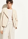 WJ02 NWT VINCE CROSS FRONT WOMEN LEATHER JACKET SIZE XS, S, M, L $995 ...
