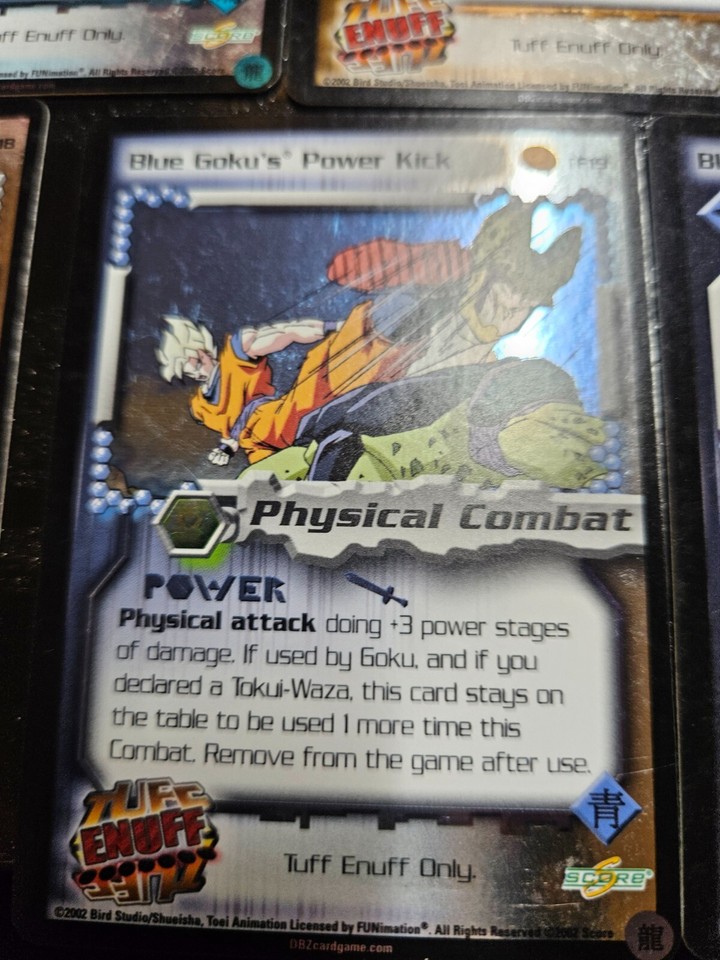 DBZ CCG 2002 Dragonball Z TCG Tuff Enuff Promo Limited Edition 20 of 22 ...